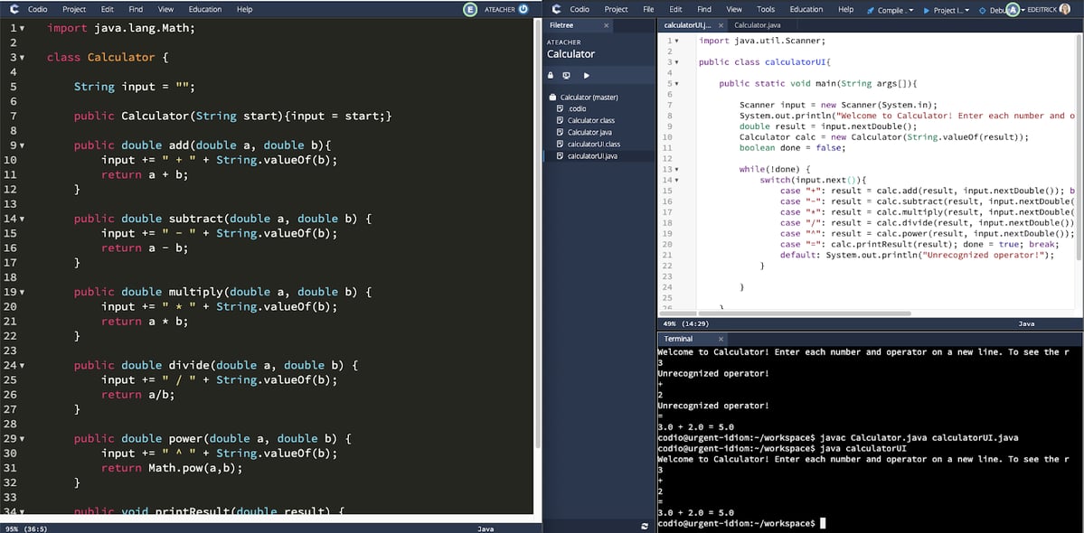 Collaborative Learning Tools | Group and Pair Programming | Codio