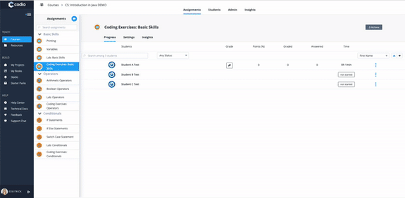 Automatic Grading For Computer Science And Programming Courses Codio 