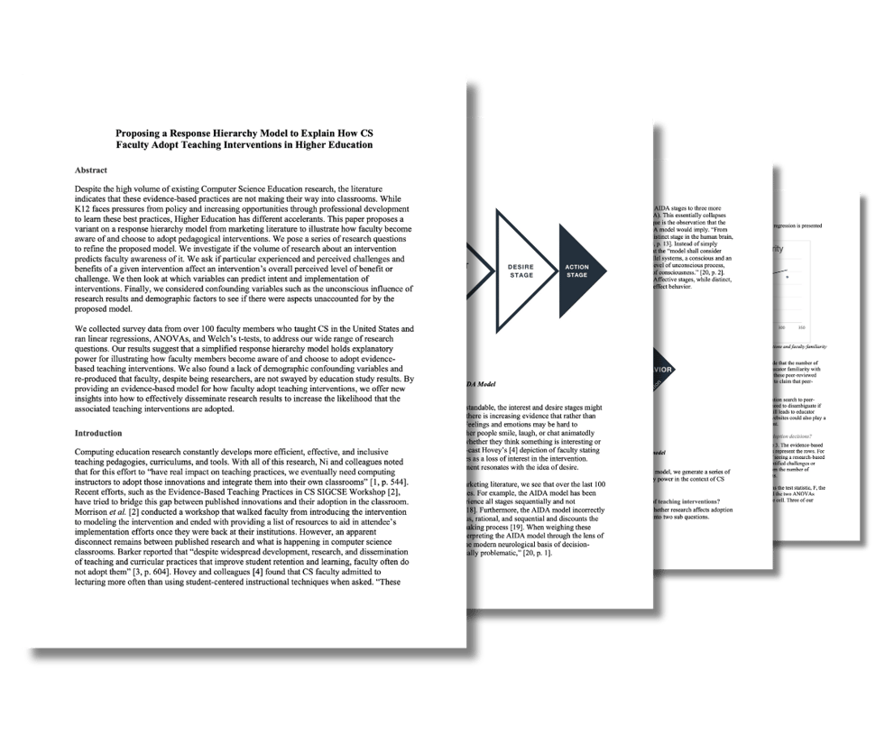 Proposing a Response Hierarchy Model | Codio Research