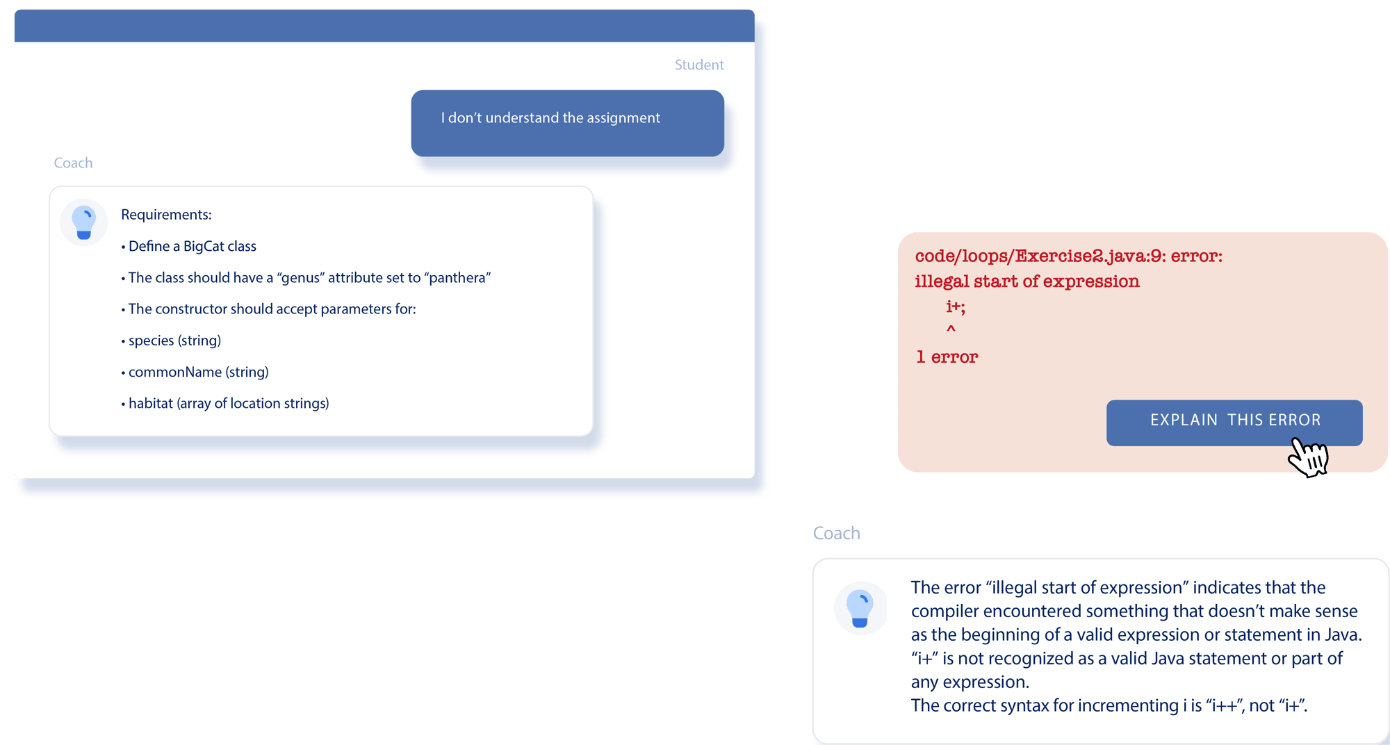 Codio Coach | Instructor-Controlled AI-Powered Learner Support | Codio