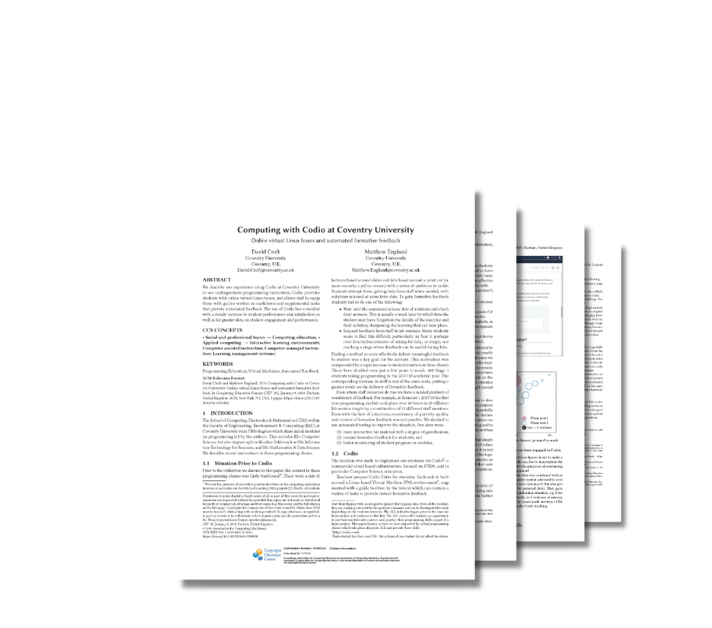 Hands-On Learning Experience Platform for Tech Skills | Codio LXP